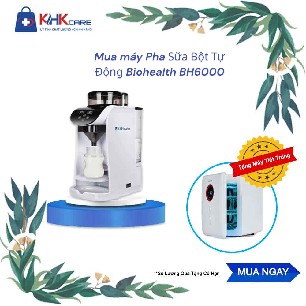 Máy Pha Sữa Bột Tự Động Biohealth BH6000