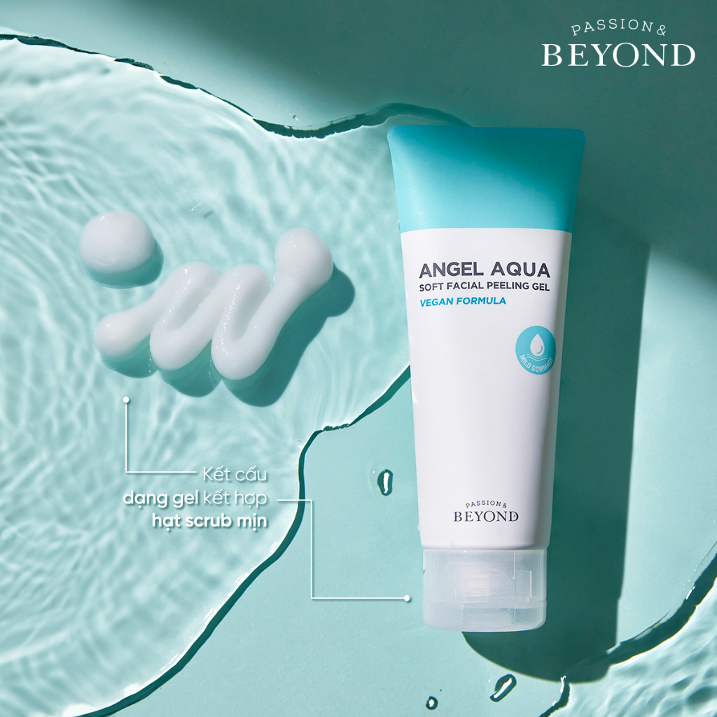 Tẩy tế bào vật lý thuần chay Beyond Angel Aqua Peeling Gel 100ml