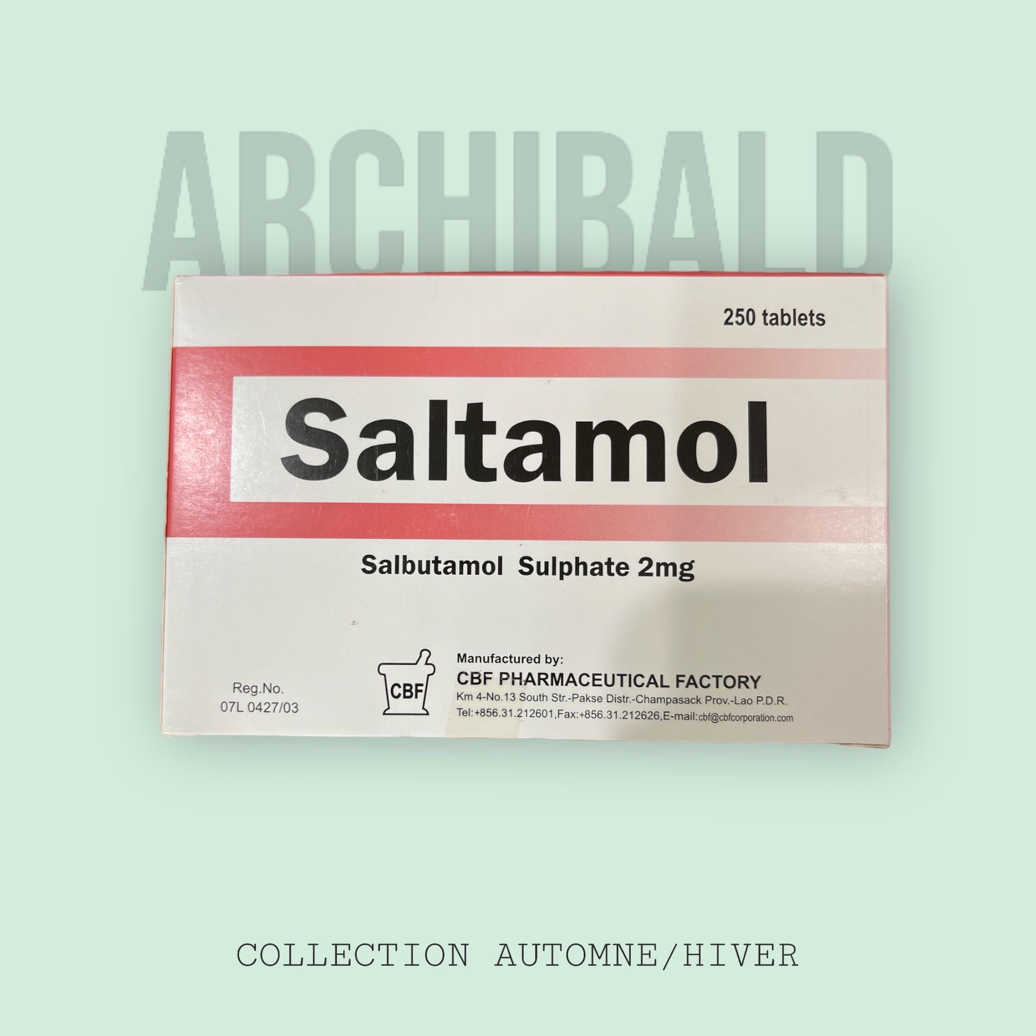 Saltamol 250viên - Lào