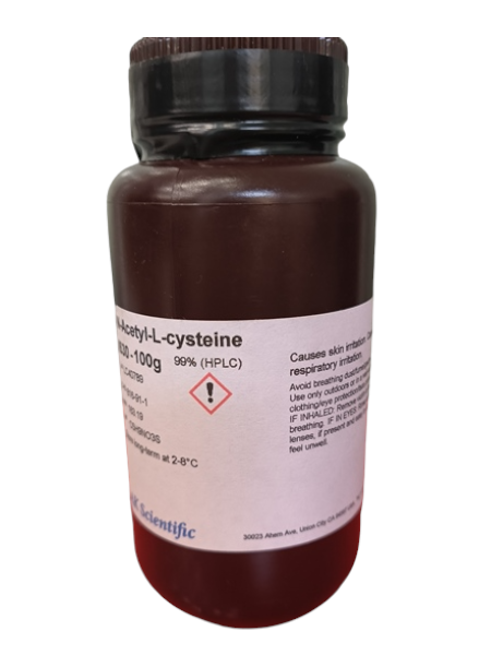 N-Acetyl-L-cysteine for biochemistry 100g Merck