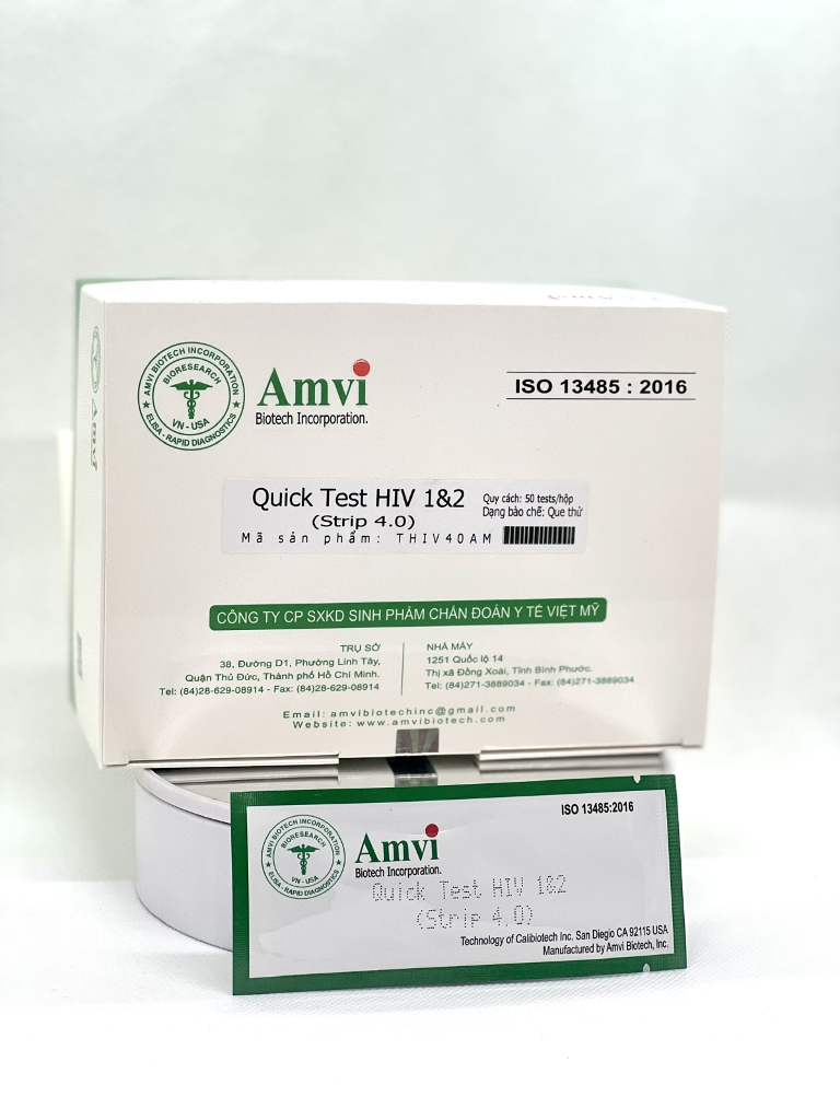 Quick Test HIV 1&2 (Strip 3.5) WB Amvi