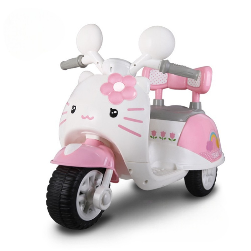 Xe Máy Điện Trẻ Em Hello Kitty YH-9918A