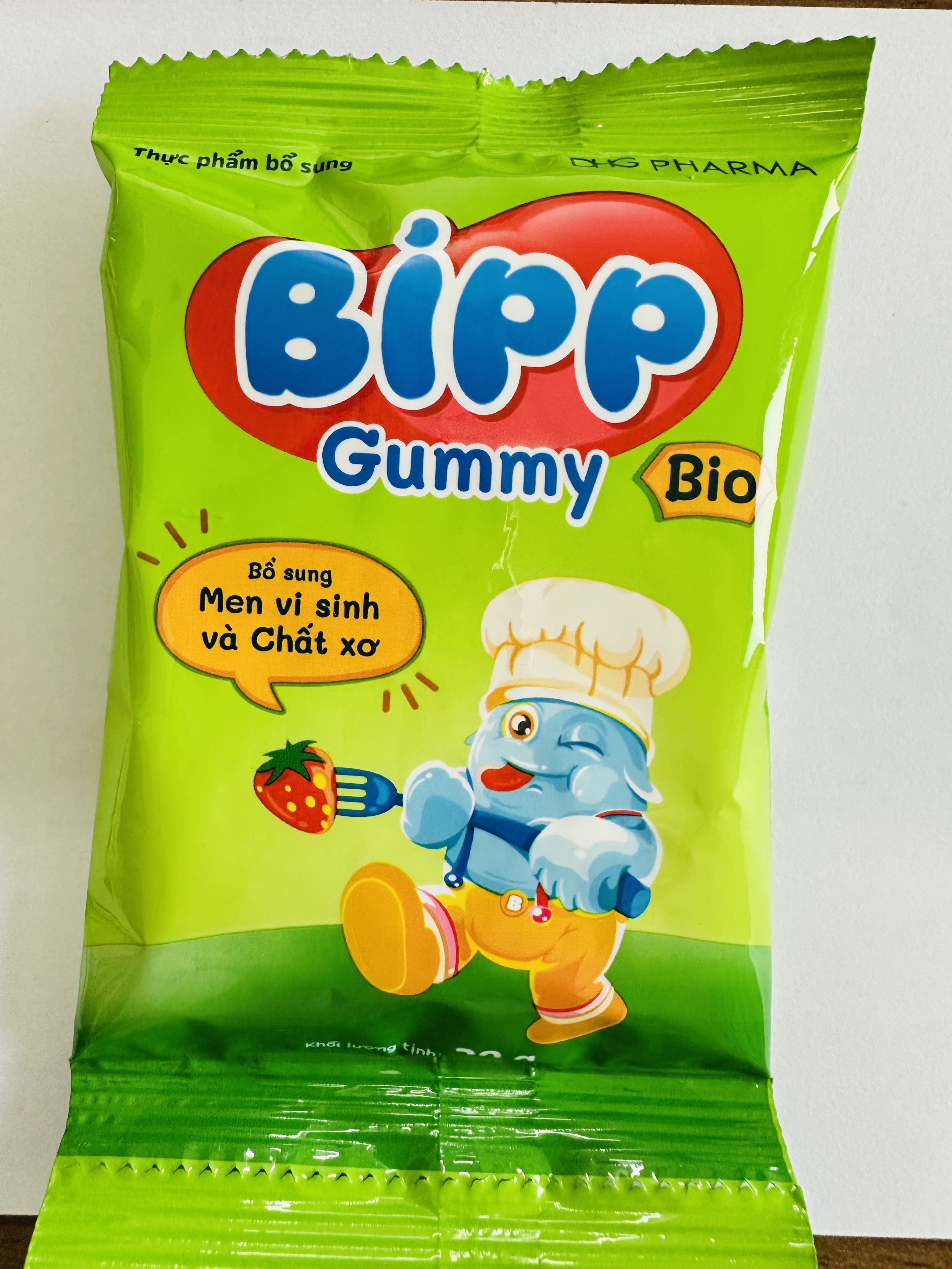 Kẹo dẻo Bipp Gummy Bio ( gói 20g)