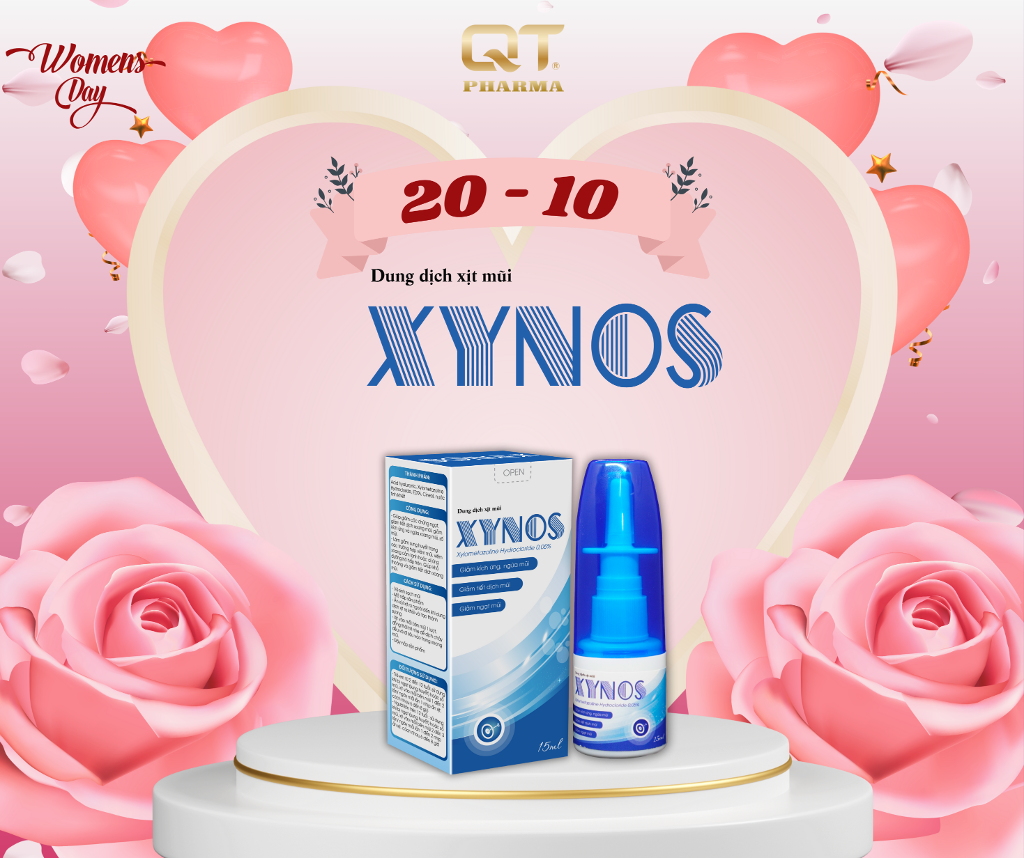 Combo 10 chai Xịt Mũi XYNOS (1 PAX)