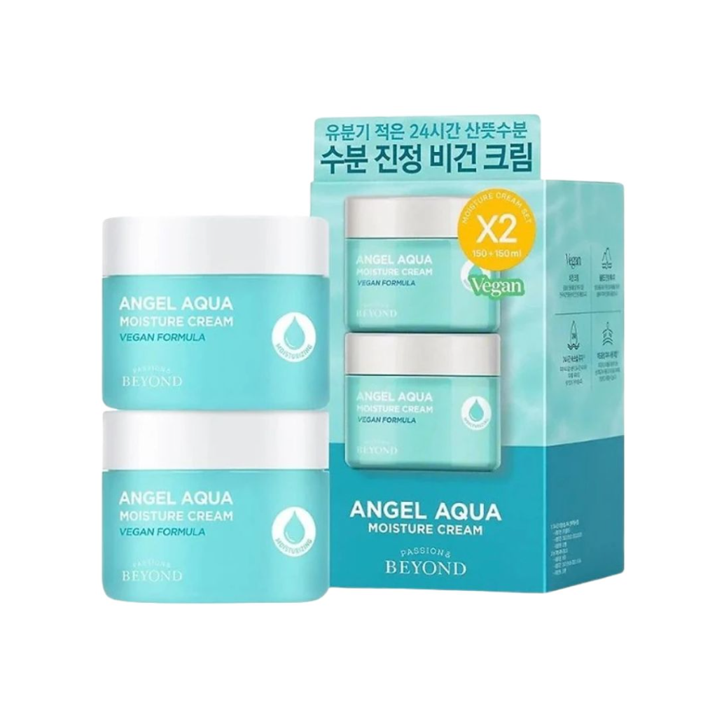 Kem dưỡng ẩm làm dịu Beyond Angel Aqua Moisture Cream 2 X 150ml