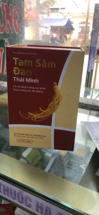 Tam sâm đan hộp 30 viên nang-Thái Minh