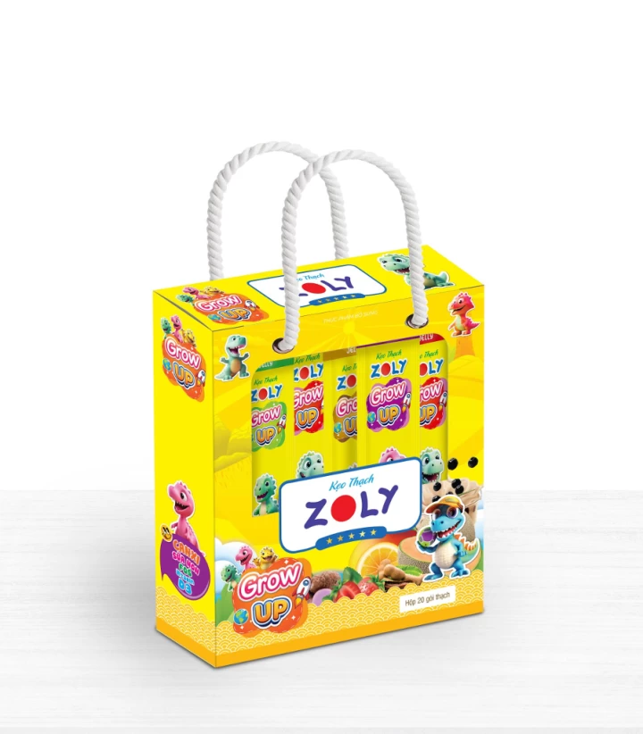 Kẹo thạch Zoly Grow up giúp trẻ phát triển chiều cao