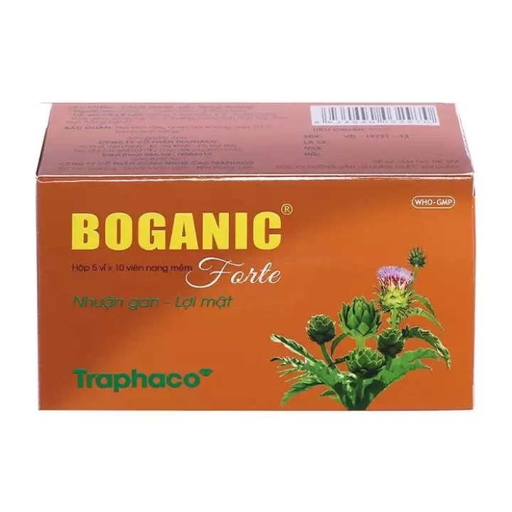 BOGANIC Forte Traphaco (Hộp 5 vỉ x 10 viên)